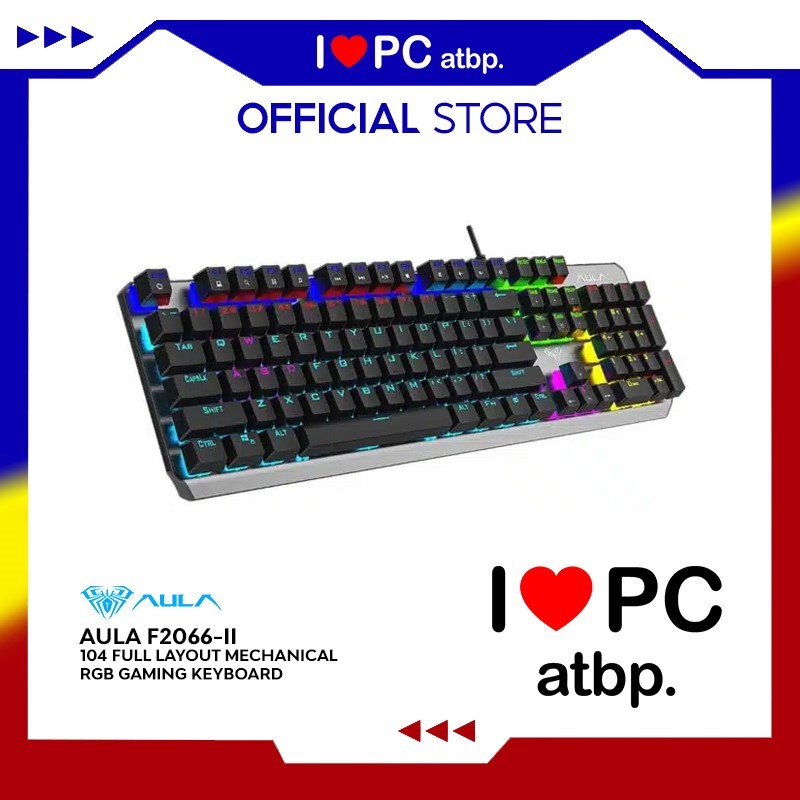 Aula F2066-II Full Mechanical Gaming Keyboard | Shopee Philippines