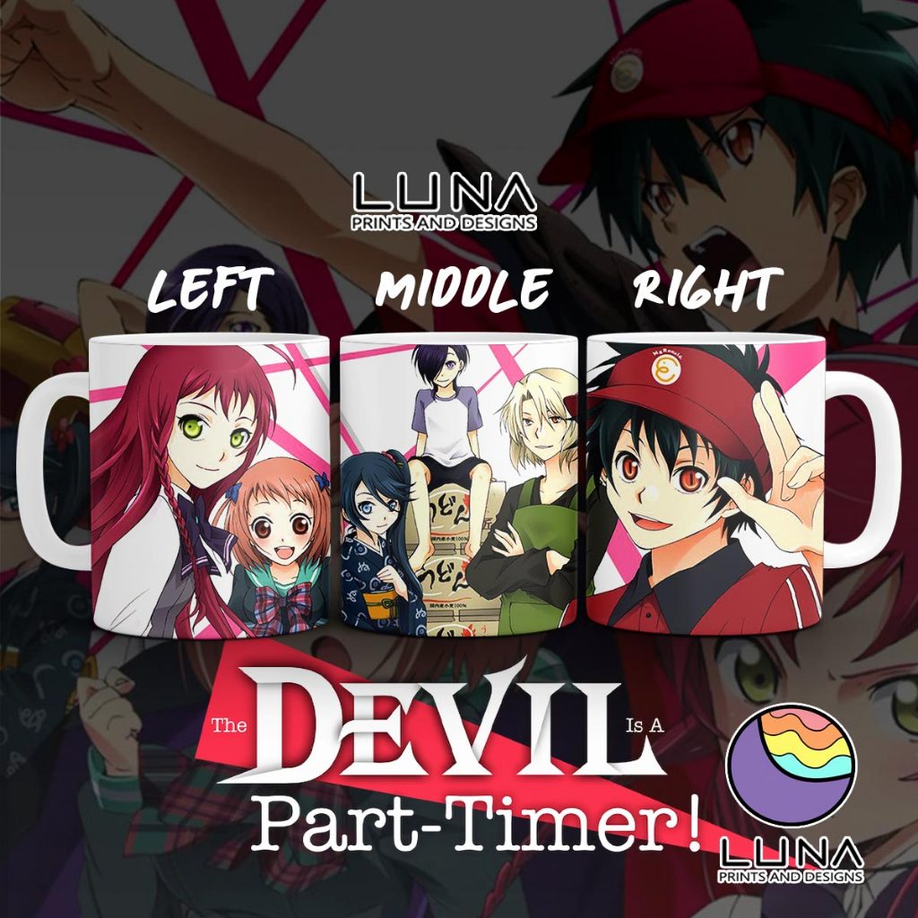 The Devil is A Part Timer Coffee Anime Mug - Anime Mug Collection- The ...
