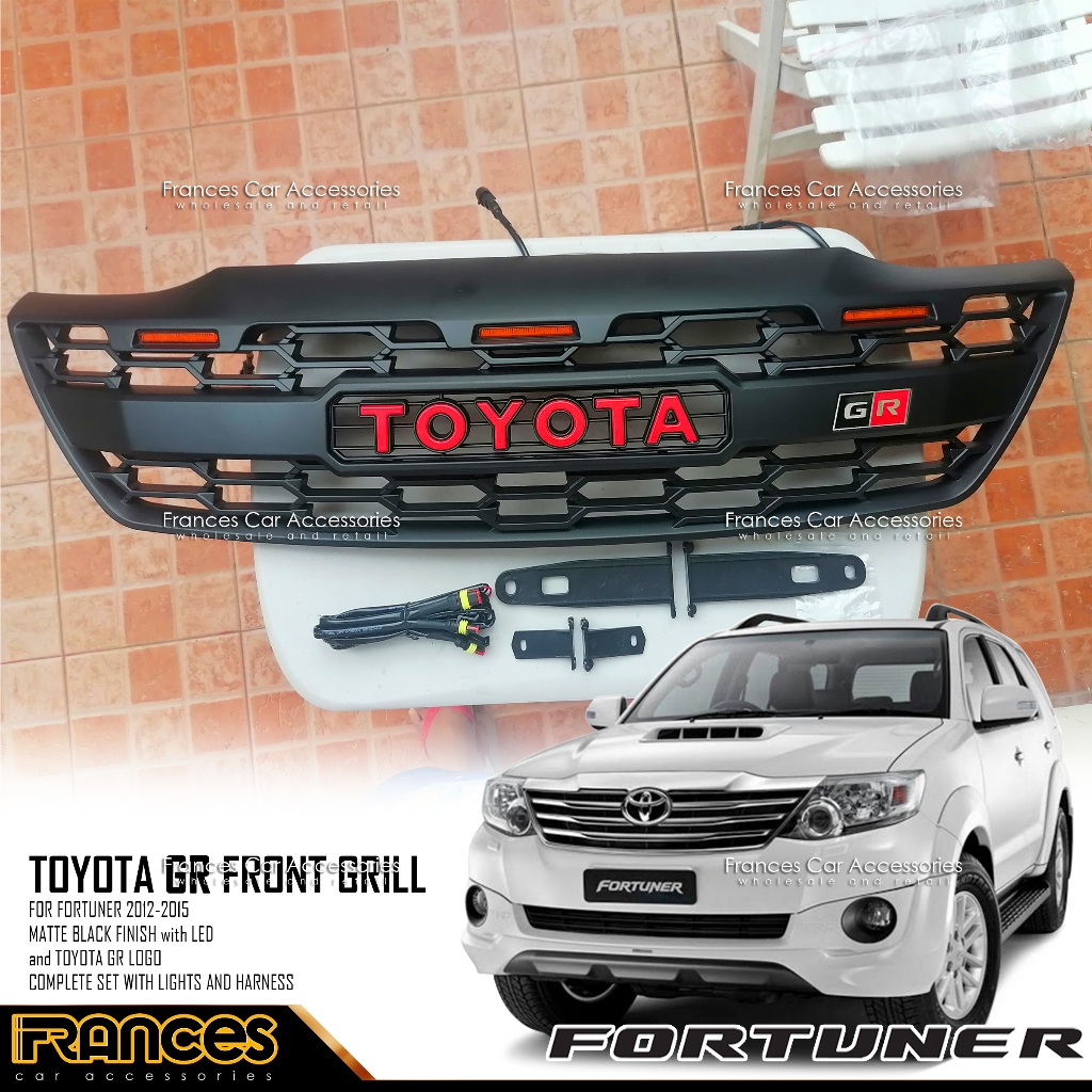 Toyota Fortuner G V 2012 to 2015 GRS Designed with Led Front Bumper ...