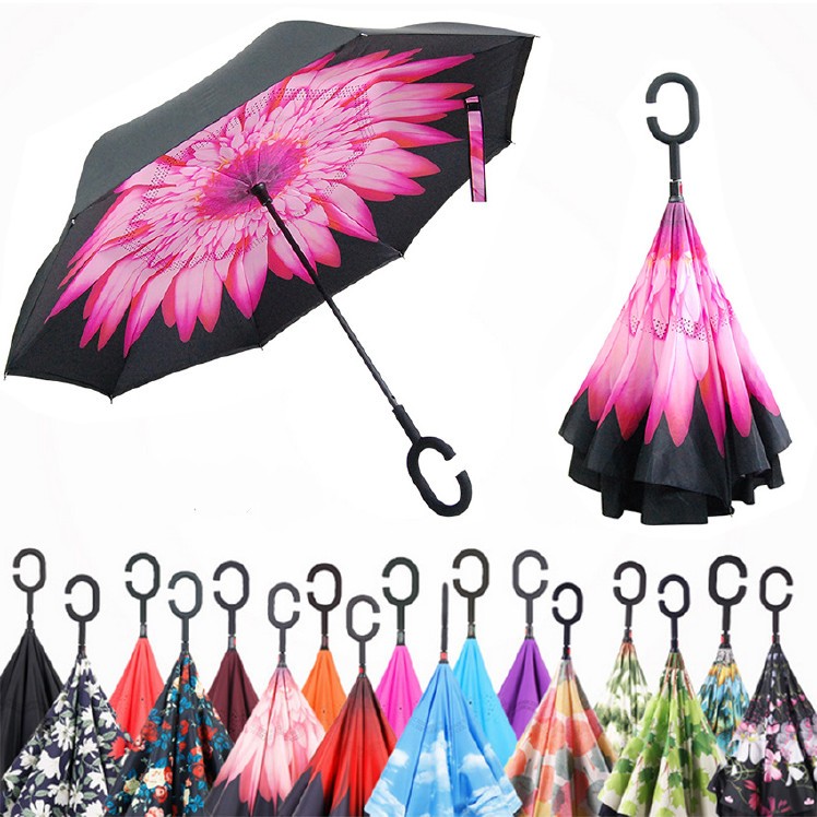 Double Layer Innovative Inverted Umbrella | Shopee Philippines