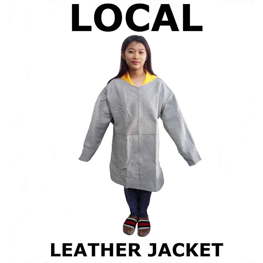 LOCAL WELDING LEATHER APRON JACKET WITH SLEEVES ( Support Philippine ...