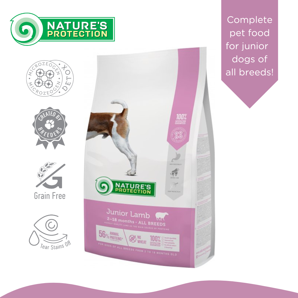 Natures Protection Junior All Breed Dogs Lamb Flavor | Shopee Philippines