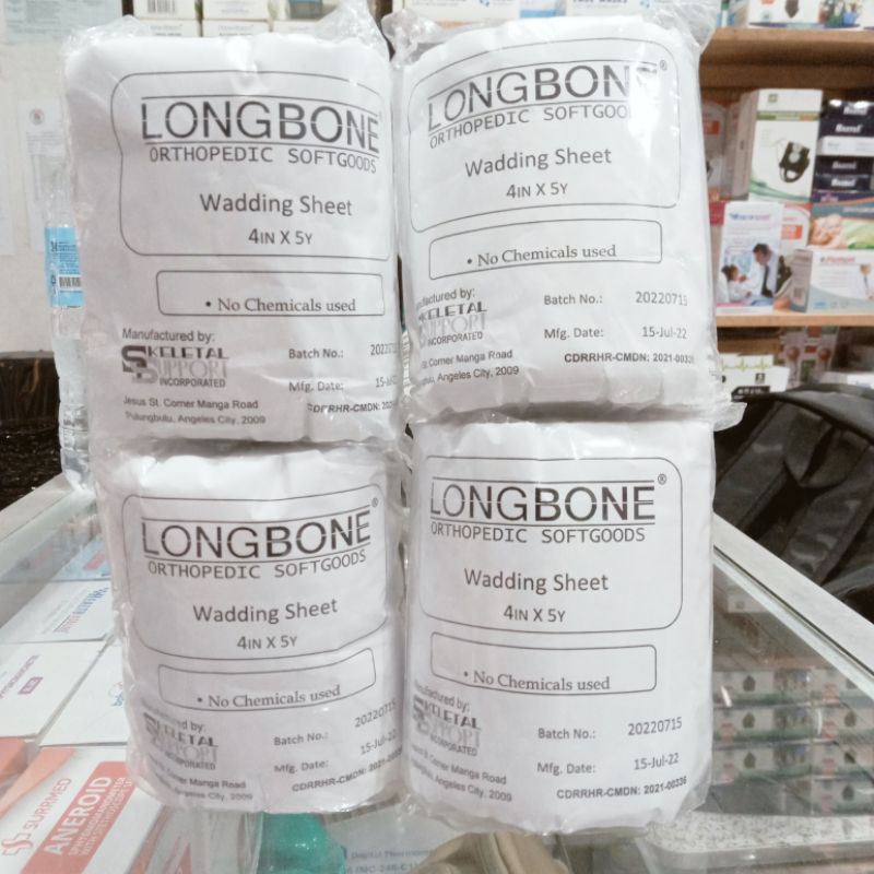 LONGBONE Wadding Sheet 4inx5y | Shopee Philippines