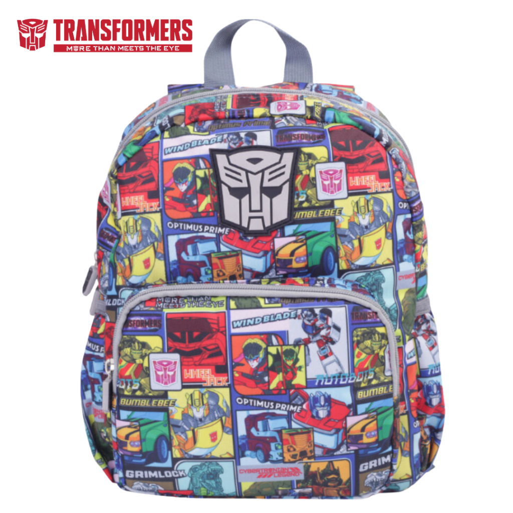 (LIFESTYLE) TRANSFORMERS AUTOBOTS 12 INCH SCHOOL BACKPACK FOR KIDS ...
