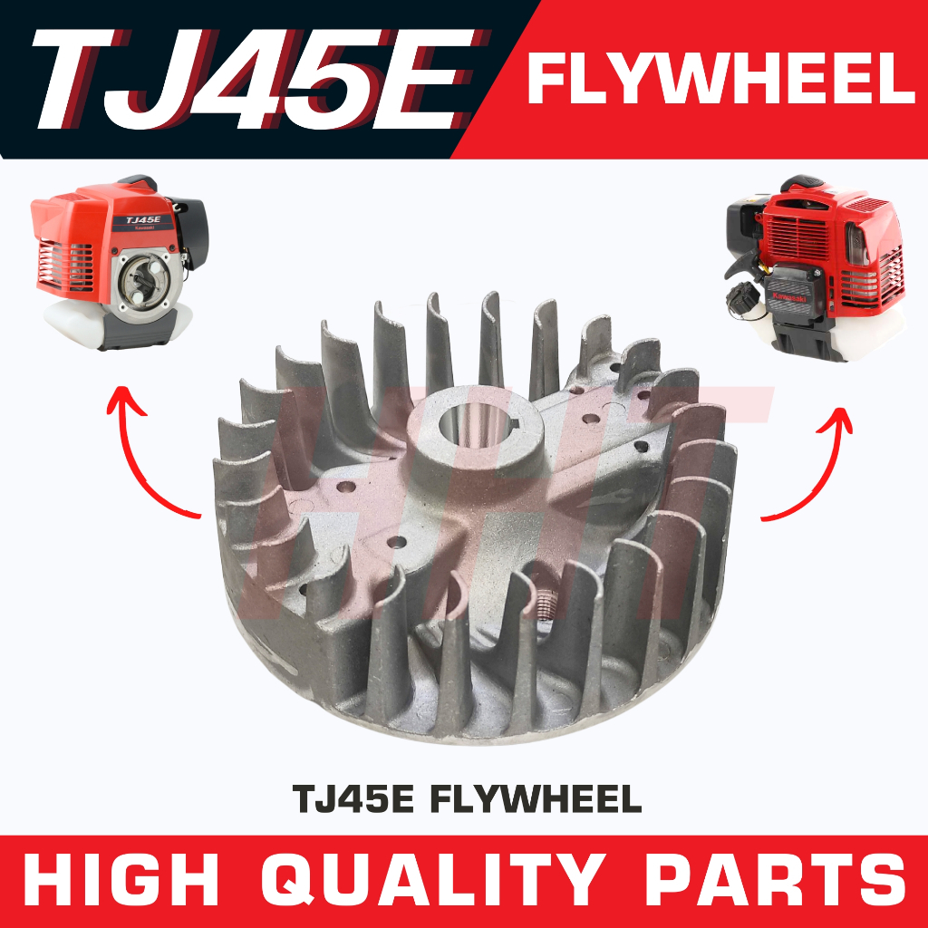 Kawasaki TJ45E Flywheel Fly Wheel Grass Cutter Parts and Accessories ...