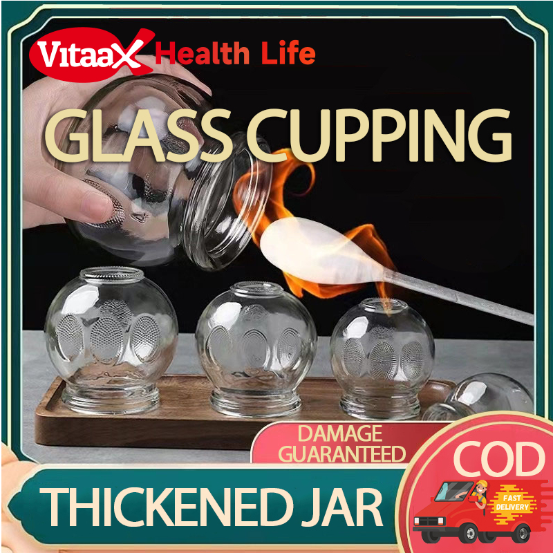 Ventosa Glass Cupping Massage Set of 5 Traditional Ventosa | Shopee ...