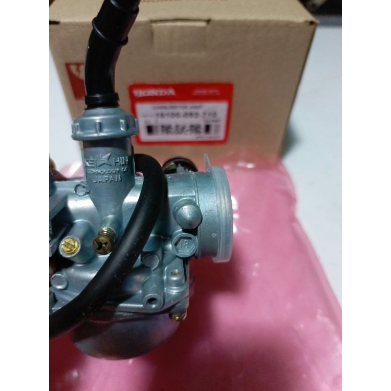 honda genuine c100/dream//rusi carburetor assy original | Shopee ...