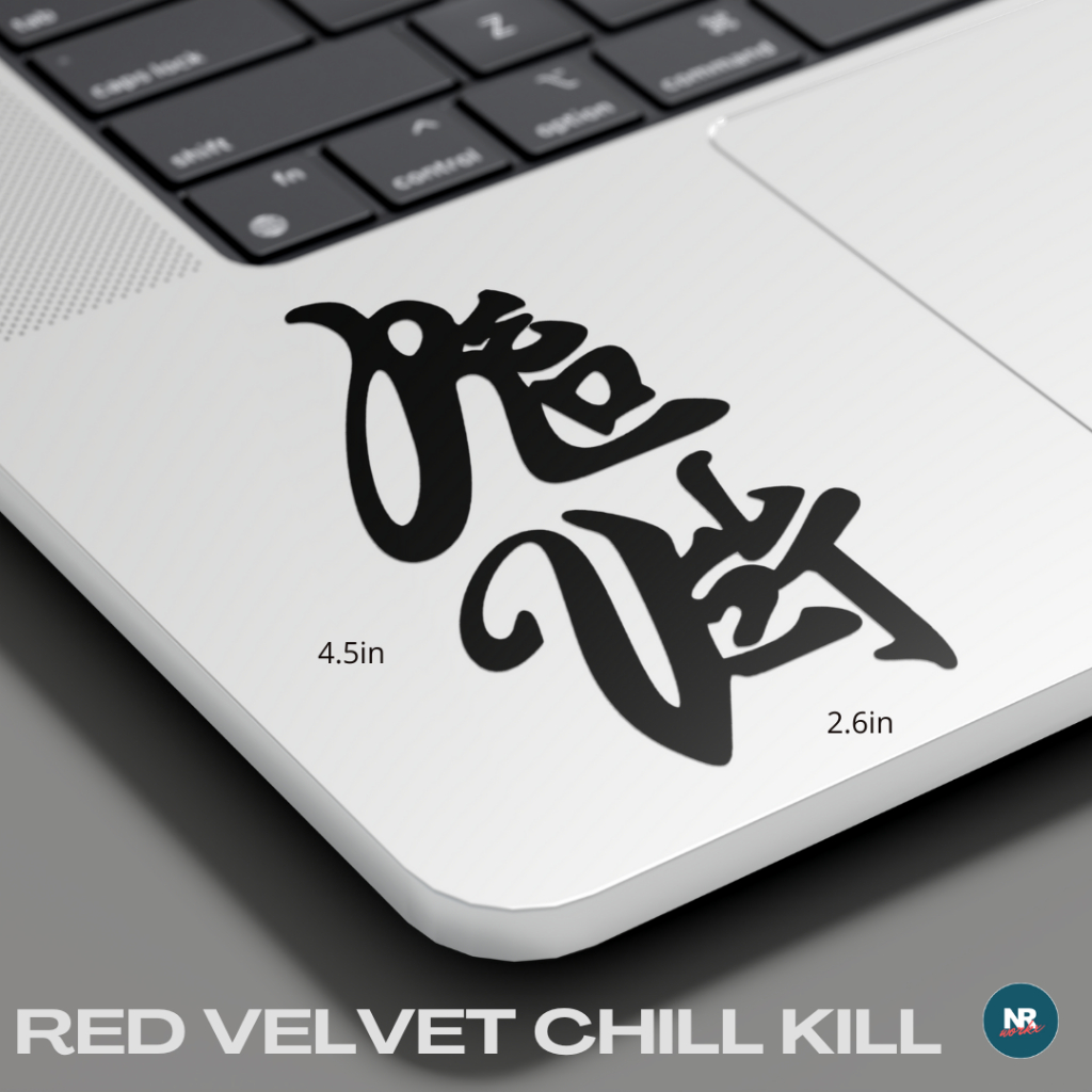 Red Velvet Chill Kill Vinyl Decal Kpop Sticker RV | Shopee Philippines