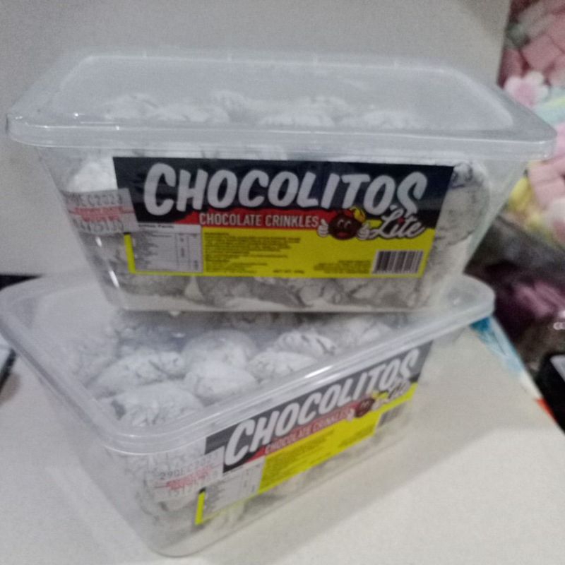 CHOCOLITOS, CHOCOLATE CRINKLES, 60 PIECES | Shopee Philippines