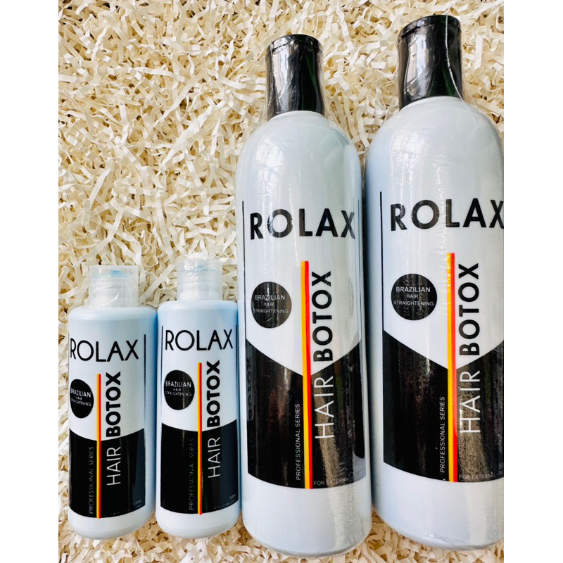 Rolax Brazillian Hair Botox straigthening Cream 120ml & 500ml | Shopee ...