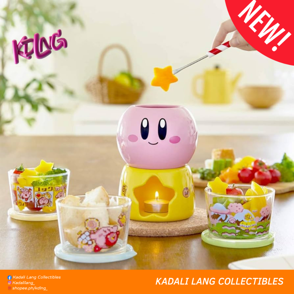 AUTHENTIC Kirby Ichiban Kuji Gourmet Deluxe C Award Fondue Pot | Shopee ...