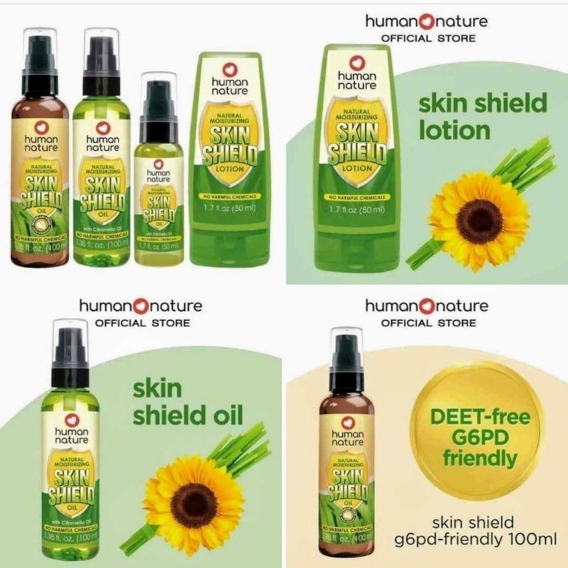 ♥️Human Nature Skin Shield Oil (DEET-free) | Shopee Philippines