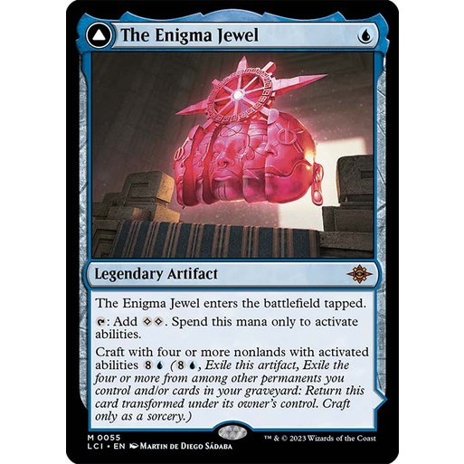 The Enigma Jewel // Locus of Enlightenment - The Lost Caverns of Ixalan ...