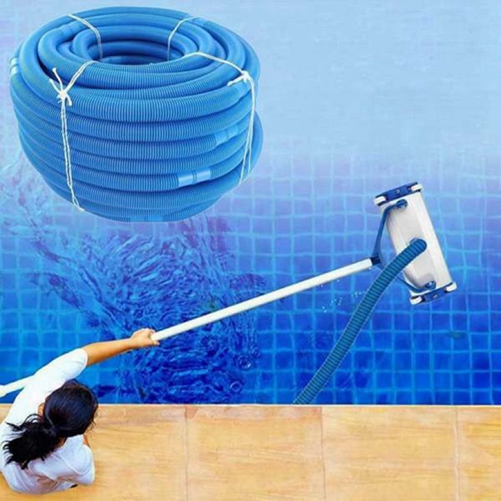 25ft to 60ft PE Cleaner Vacum hose Swimming Pool Suction Replacement ...