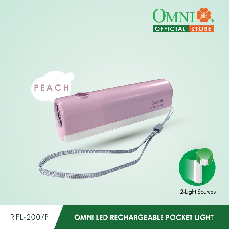OMNI LED Rechargeable Pocket Light - RFL-200 | Shopee Philippines