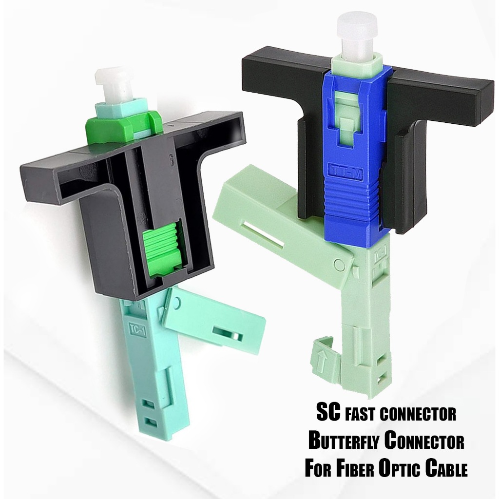 Fibre Optic SC/UPC Butterfly Connector | Shopee Philippines