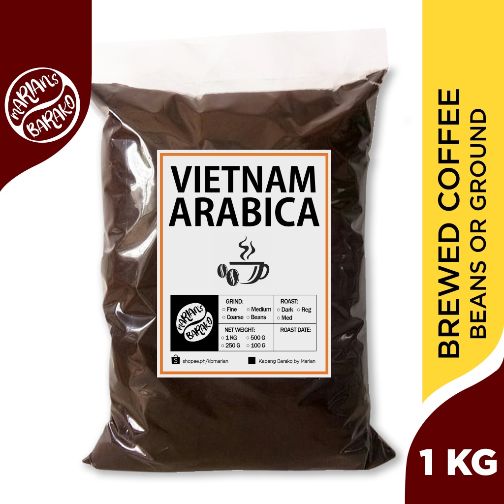 [KBM] Vietnam Arabica Coffee (1 KG/1000G) [Kapeng Barako by Marian ...