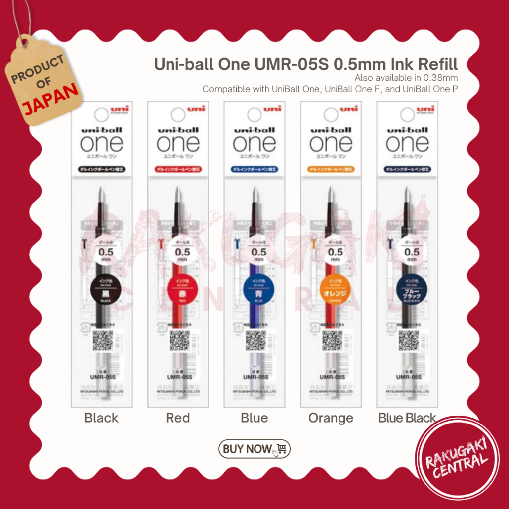 Uniball One Refill UMR-05S 0.5mm | Shopee Philippines