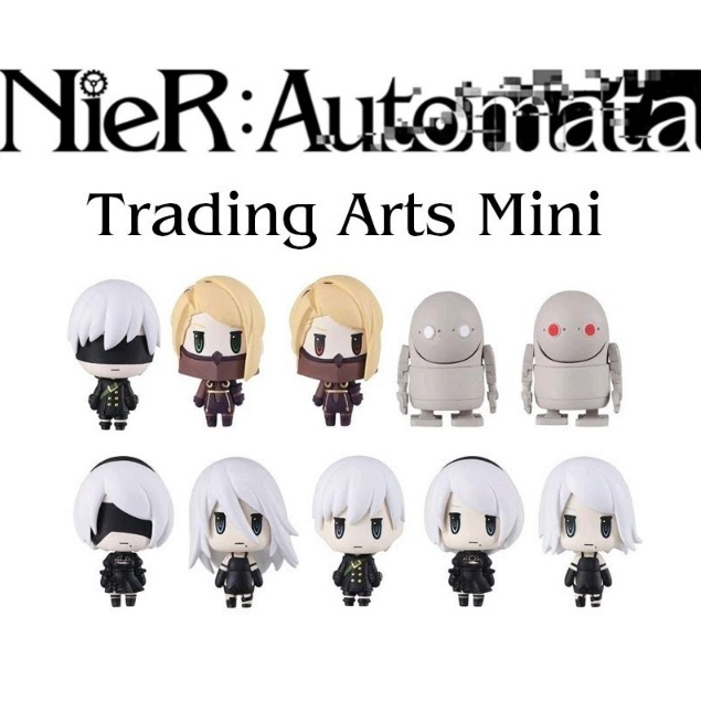 Nier Automata Trading Arts Mini Vol. 1 & 2 Blind Box (One Random Figure ...
