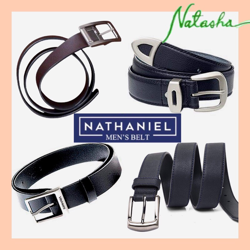 Natasha Leather Belt for Men - Nathaniel | Shopee Philippines
