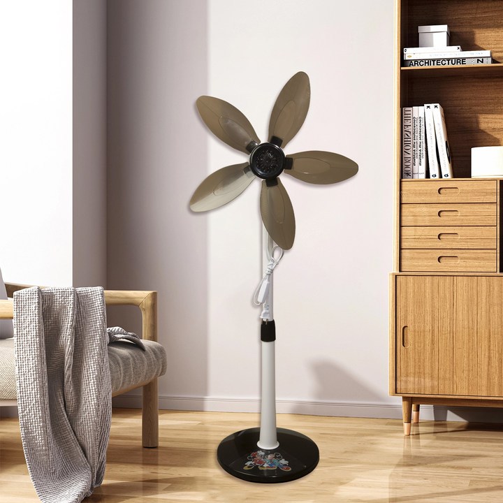 ZH Spiderman/Hello Kitty Stand fan 5 Blades Portable Stand fan ...