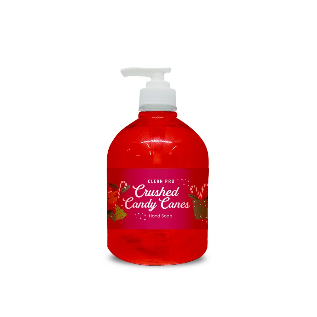Clean Pro Crushed Candy Canes Holiday Hand Soap 500ml | Shopee Philippines