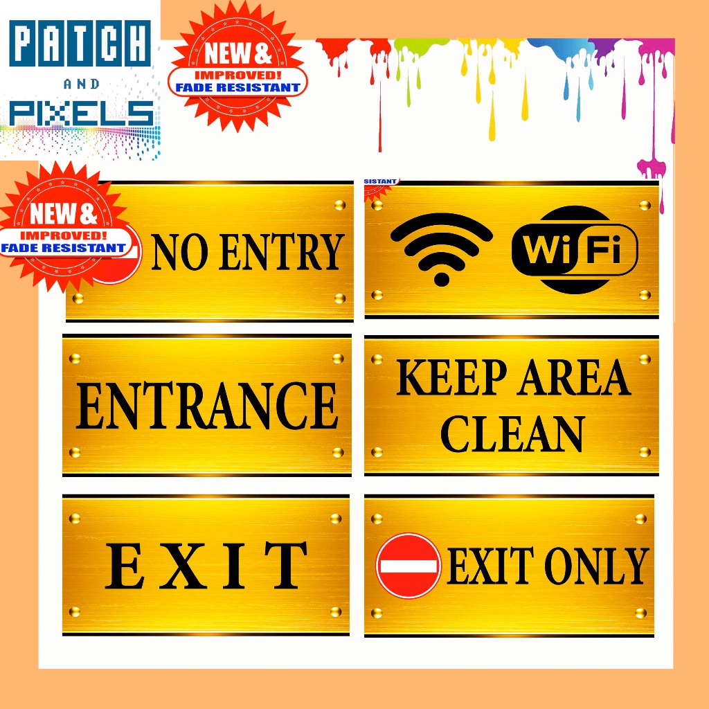 Modern House Signs Sticker Sintra Board Waterproof 3.5 x 7.5 inches ...