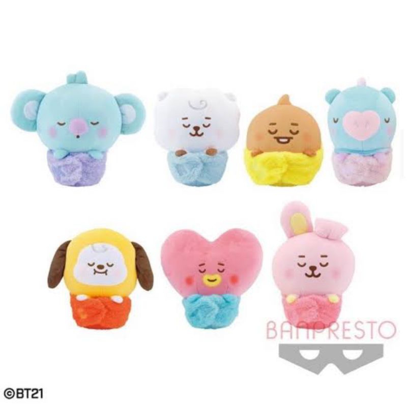 BT21 / BTS - Cooky, Chimmy, Shooky, Tata, Koya & Mang Large Baby ...