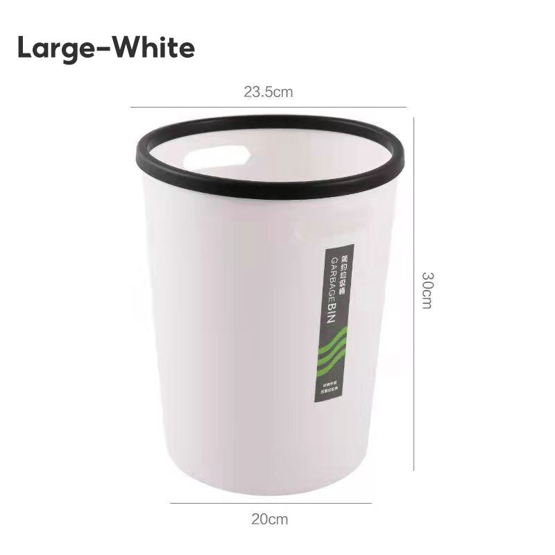 CHIT 8L/10L Portable Trash Can Kitchen Bathroom Household Plastic ...