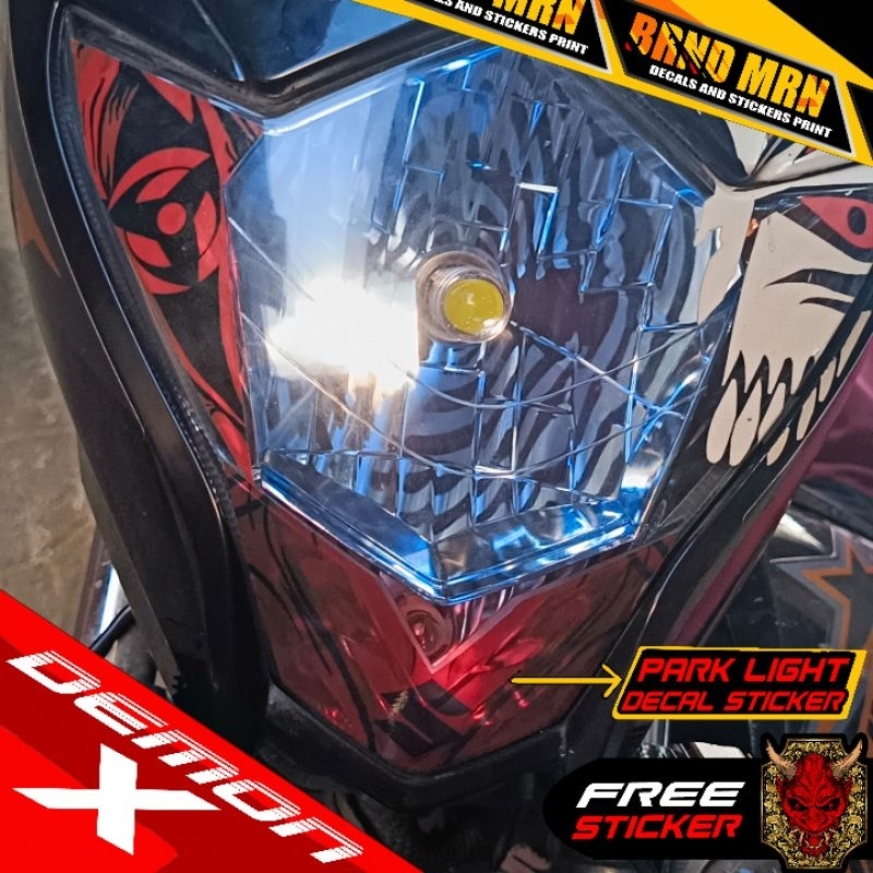 SUZUKI RAIDER CARB PARK LIGHT STICKER TINT PROTECTOR XSERIES DESIGN ...
