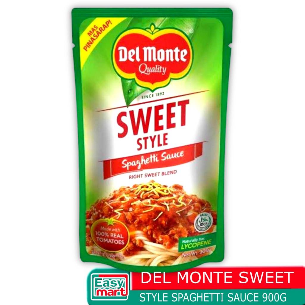 Easy.Mart Del Monte Sweet Style Spaghetti Sauce 900g | Shopee Philippines