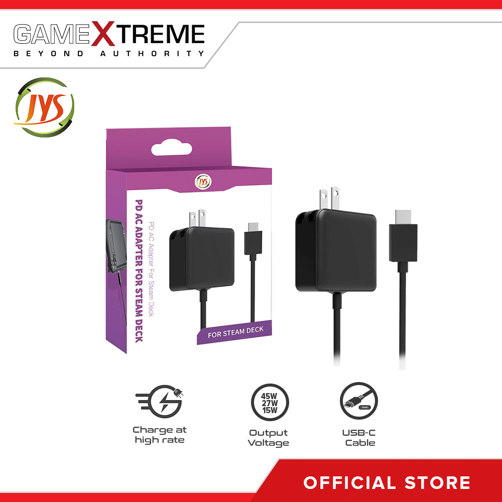 JYS PD AC Adapter for Steam Deck SD008 | Shopee Philippines