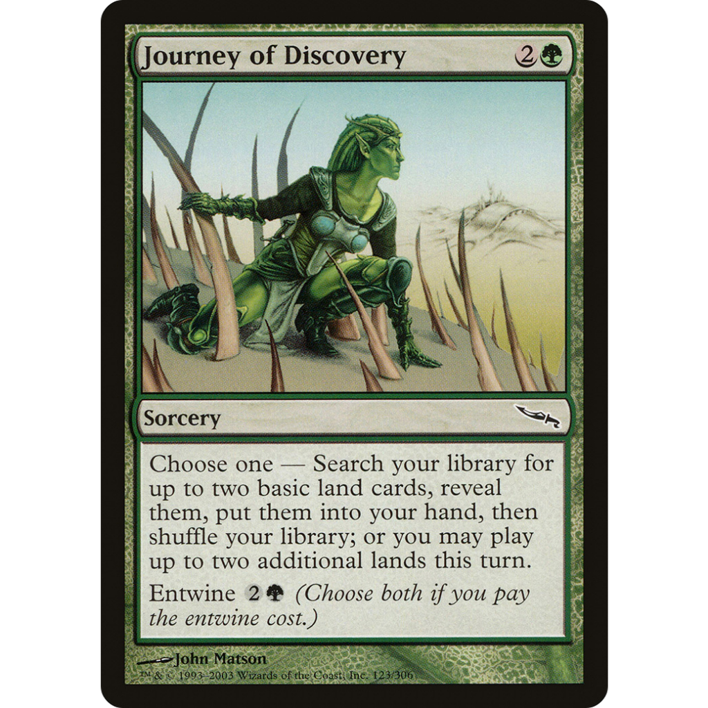Journey of Discovery mrd-123 MTG Top Ratings Proxy (sticker is already ...