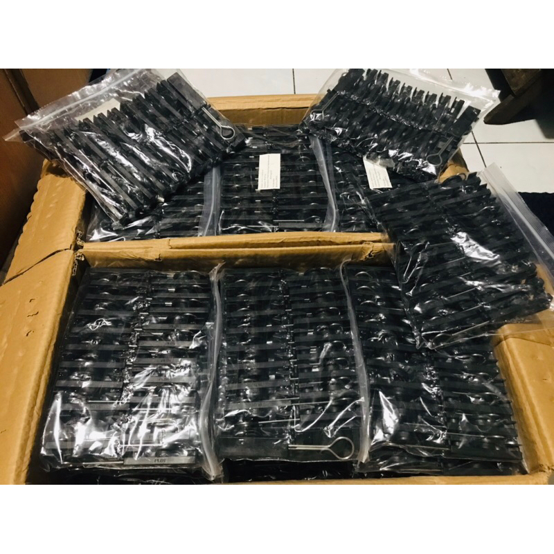 100PCS FIBER OPTIC CABLE ANCHORING CLAMP S/F CLAMP FTTH CLAMP | Shopee ...