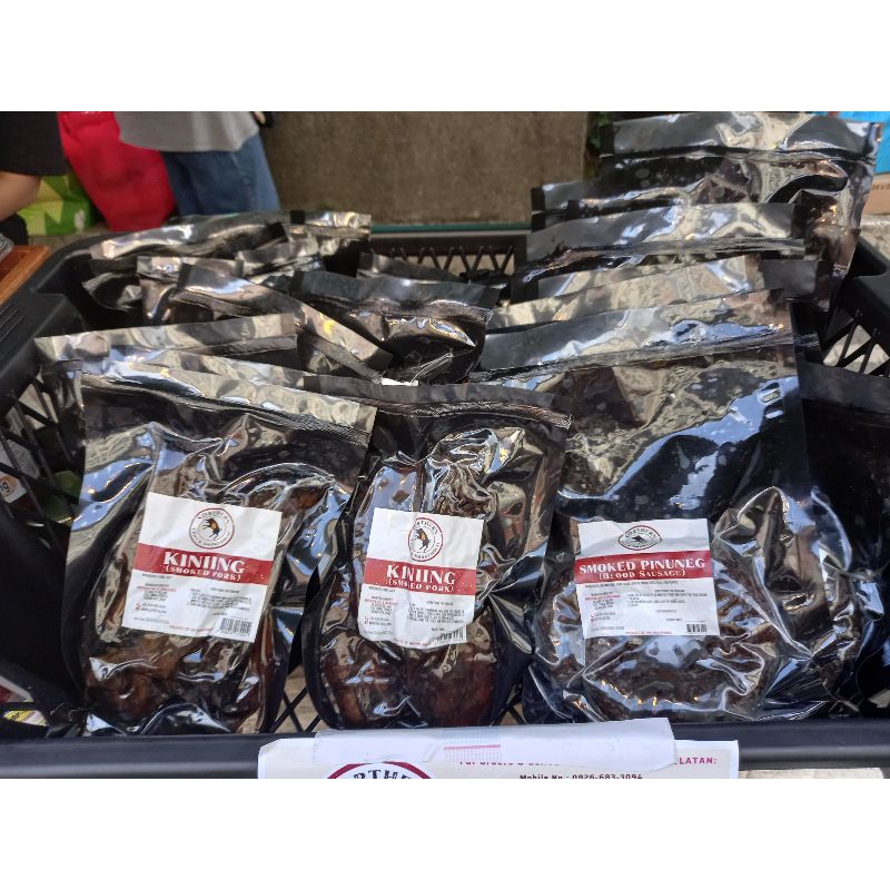 SMOKED PINUNEG or BLOOD SAUSAGE FROM BAGUIO CITY | Shopee Philippines