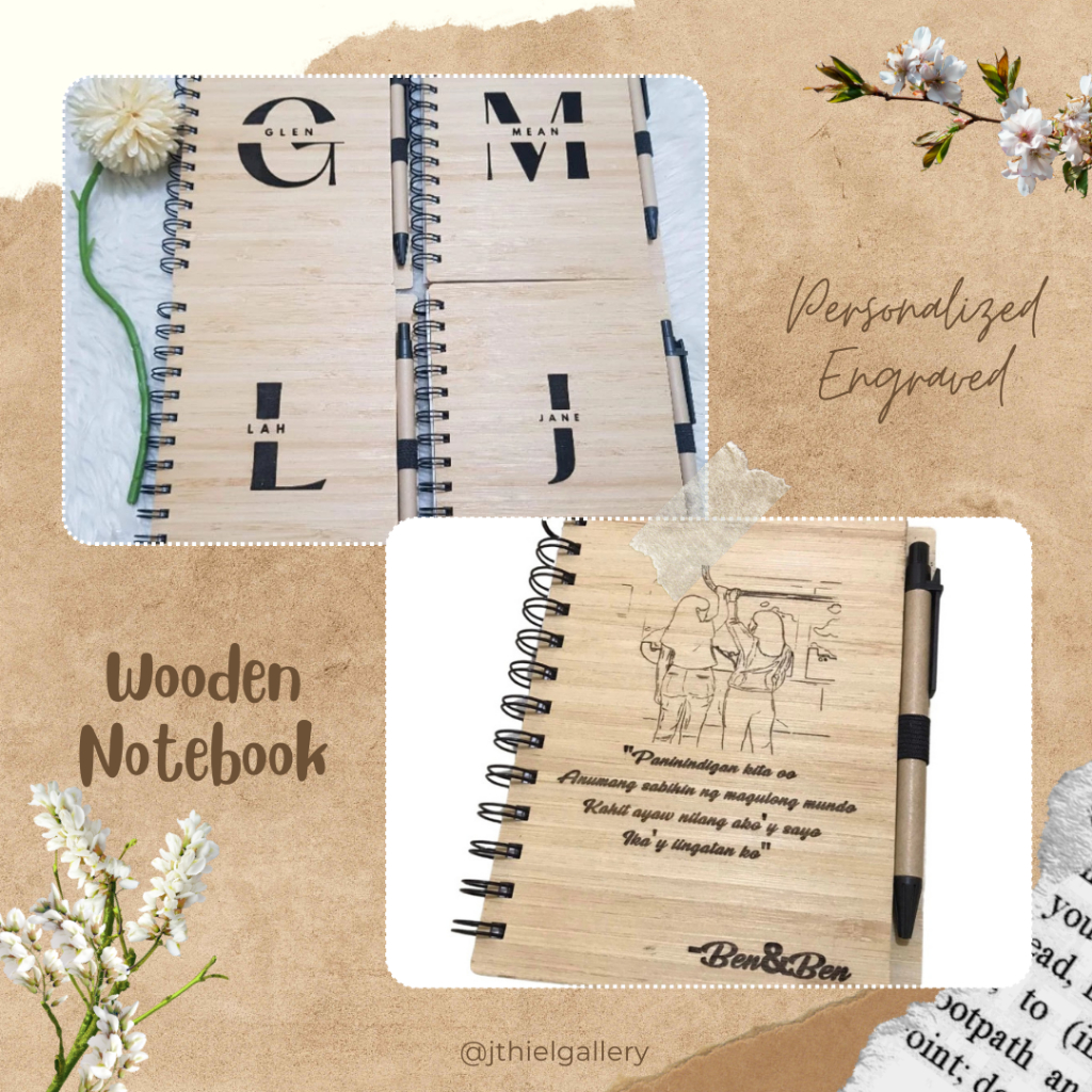 Personalized Engraved Notebook | Shopee Philippines