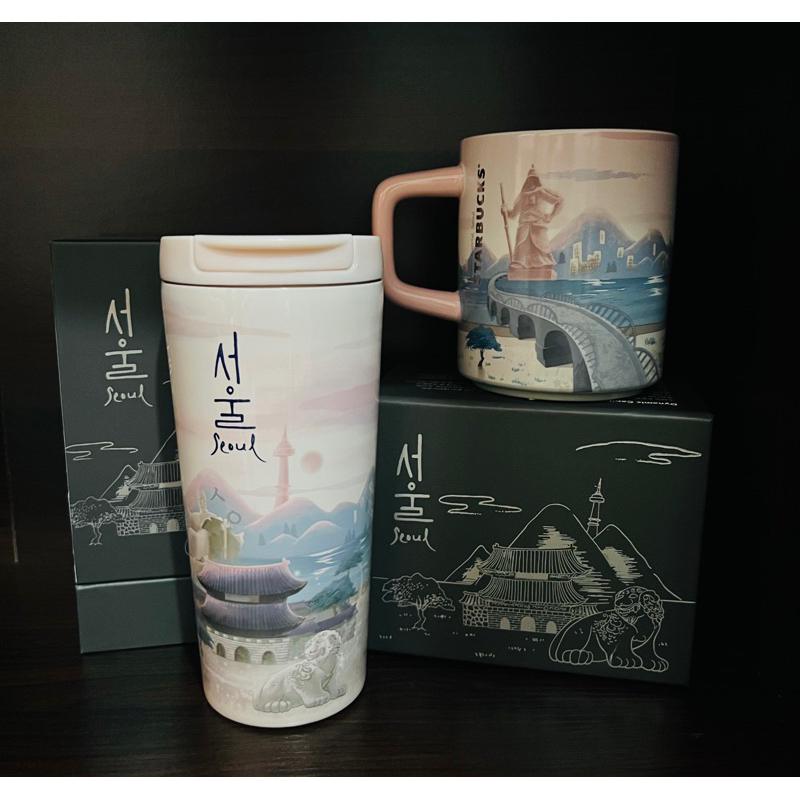 Starbucks Korea City Tour “Seoul” Tumbler & Mug 355ml | Shopee Philippines