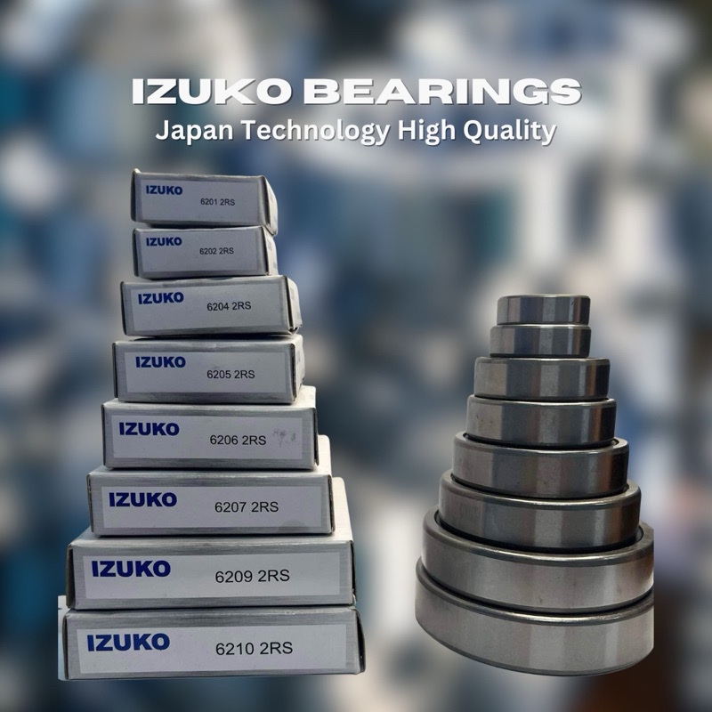 IZUKO Bearing Heavy Duty (1 pc ) 6201 6202 6203 6204 6205-2RS 6301 6302 ...