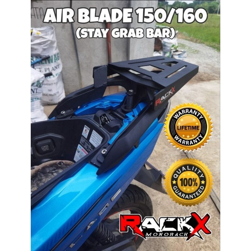 RACK X MONORACK FOR HONDA AIR BLADE 150 AIRBLADE 160 (STAY GRAB BAR ...