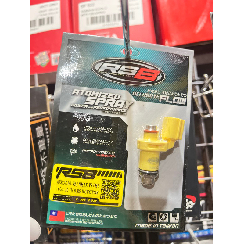 RS8 FUEL INJECTOR NMAX V1/V2 AEROX V1/ V2 (10Holes) | Shopee Philippines