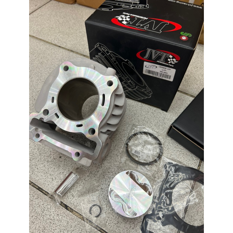 JVT Racing Cylinder Block 62mm Forged Piston Chromebore for Yamaha NMAX ...