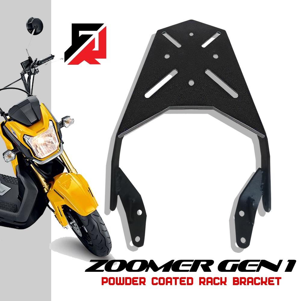 HONDA ZOOMER X GEN 1 & GEN 2 TOP BOX BRACKET / POWDER COATED / MONORACK ...