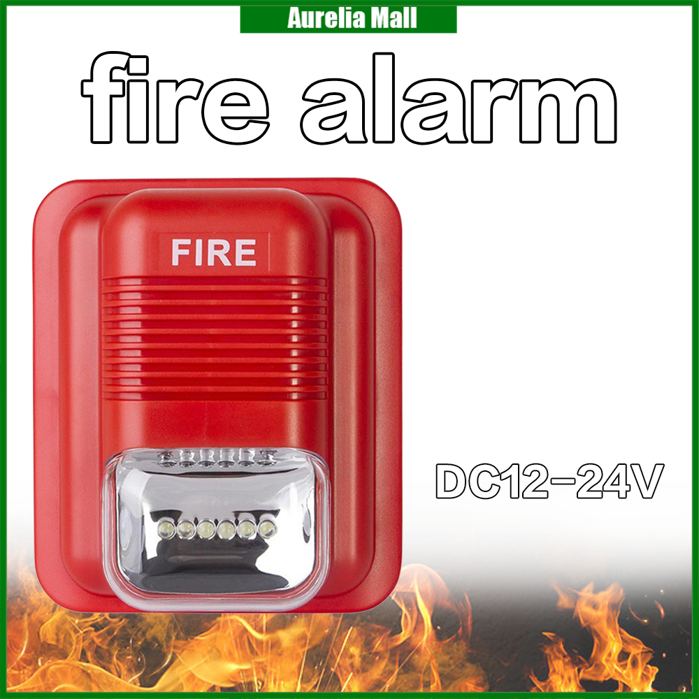 Sensor Siren Alarm Sound & Light Fire Alarm Siren Fire Alarm Siren ...