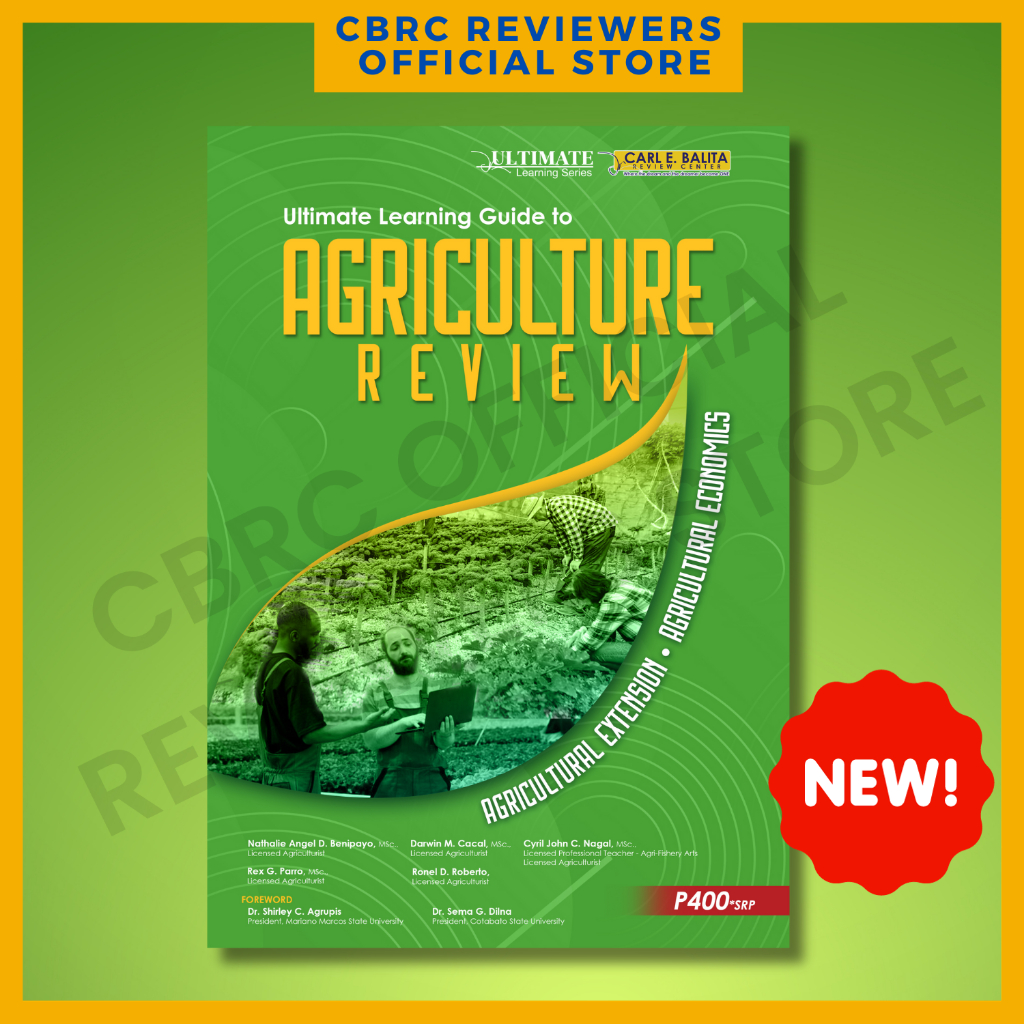CBRC Agriculture Reviewer: Agricultural Extension and Agricultural Economics | Shopee Philippines