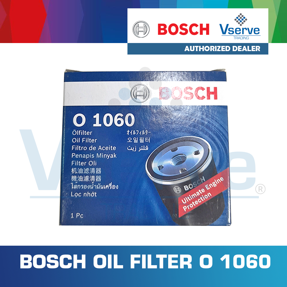 Bosch Oil Filter O 1060 for Daewoo, Suzuki, Daihatsu | Shopee Philippines
