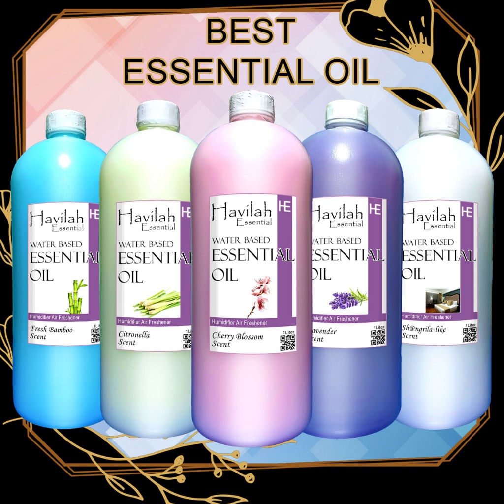 Original 1liter Water Based Essential Oil Premium Humidifier Scent Air Freshener And Linen Spray