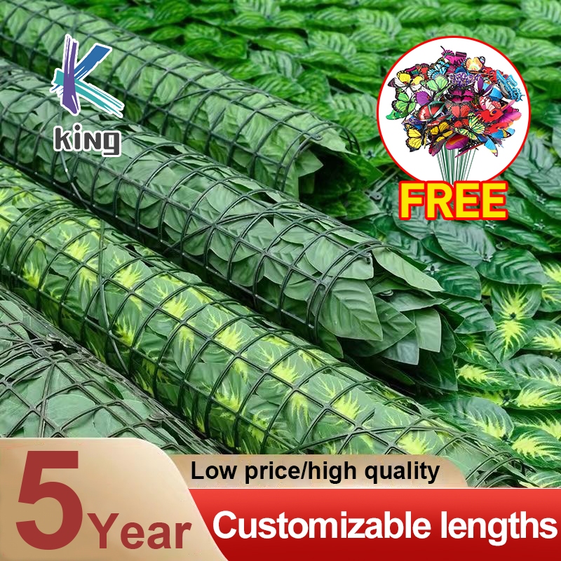 Artificial Leaves Screen Roll UV Protected Privacy Hedging Wall ...