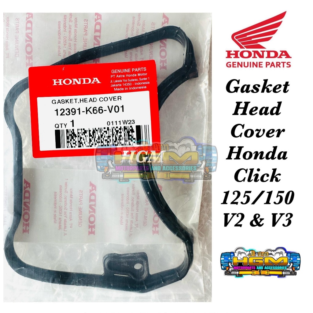 GASKET HEAD COVER FOR HONDA CLICK 125i/150i V2 & V3 | GENUINE PART ...