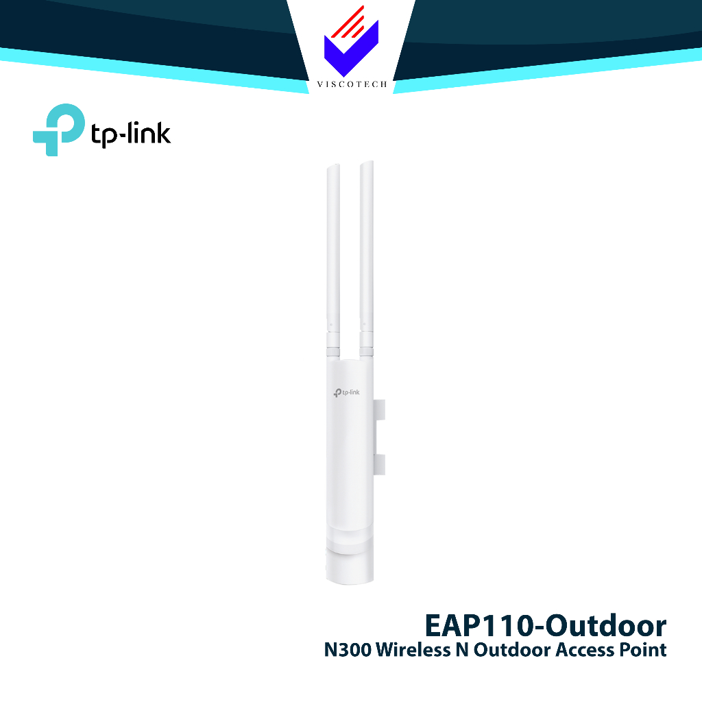 TP-Link EAP110 Outdoor 300mbps Wireless N Outdoor Access Point | Shopee ...