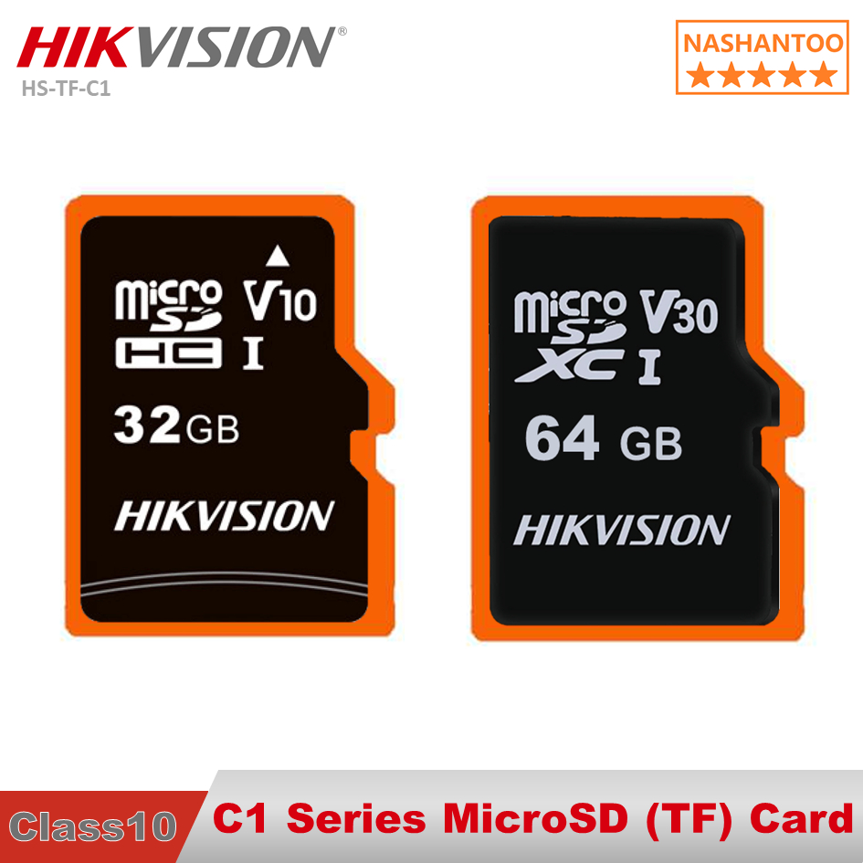 Hikvision HS-TF-C1 MicroSD Card Class10 R/W speed 32GB | 64GB 95MB/s Max. Read Speed | Shopee ...